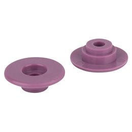 Wentex CURTFIX Farbiger Ring f&uuml;r Vorhangklammer - 50er Set - Lila