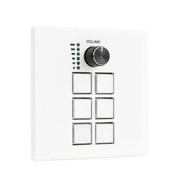 Lindy 32306 Bedienfeld, 6 Tasten und Drehregler
