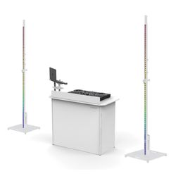 SET aus 2 x ChauvetDJ FLEXstand FX ILS wei&szlig; + 1x HUMPTER MOVE WH, Wei&szlig;