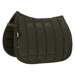 ESKADRON Dynamic Schabracke Biq Square Jewel gr&uuml;n Pony Dressur