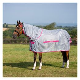 Bucas Fliegendecke Buzz-off Detachable Neck blue/bloss 125 cm