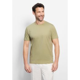 T-Shirt OLYMP "OLYMP Casual Wirk, regular fit", Jungen, Gr. XL, mint, 100% Baumwolle, Shirts T-Shirt