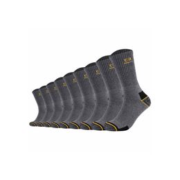 Kurzsocken Camano "Socken 9er Pack", Herren, Gr. 39-42, grau (dunkelgrau), Obermaterial: 74% Baumwolle CO. 23% Polyester PES. 3% Elasthan EL., Socken