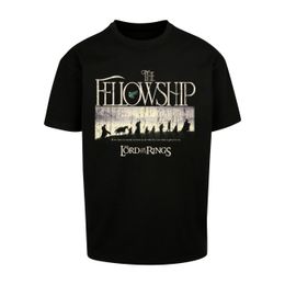 T-Shirt Merchcode "Merchcode Lord of the Rings - Fellowship Heavy Oversize Tee", Jungen, Gr. S, schwarz, 100% Baumwolle, bedruckt, oversize, Rundhals, Shirts T-Shirt