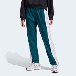 Sporthose adidas originals "ADIBREAK TP", Damen, Gr. L, N-Gr, rich gr&uuml;n, wei&szlig;, grau two, normal, gr., Obermaterial: 100% Polyester, Hosen Sporthose