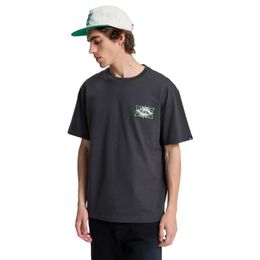 T-Shirt Quiksilver "EV Starfish Stamp", Jungen, Gr. L, tarmac, Obermaterial: 70% Baumwolle, 30% Baumwolle., Shirts T-Shirt