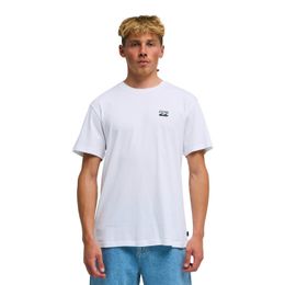 T-Shirt Billabong "Icon Wave", Jungen, Gr. L, wei&szlig;, Obermaterial: 100% Baumwolle., Shirts T-Shirt