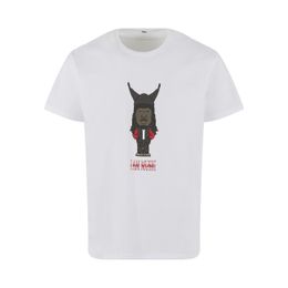 T-Shirt MisterTee "MisterTee I Am Music Tee", Jungen, Gr. M, wei&szlig;, 100% Baumwolle, bedruckt, normal, Rundhals, Shirts T-Shirt