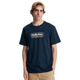 T-Shirt Quiksilver "EV Starting Grid", Jungen, Gr. L, schwarz navy, Obermaterial: 70% Baumwolle, 30% Baumwolle., Shirts T-Shirt