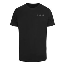 T-Shirt MisterTee "MisterTee Herren Trust Dove T-Shirt", Jungen, Gr. L, schwarz, 100% Baumwolle, bedruckt, normal, Rundhals, Shirts T-Shirt