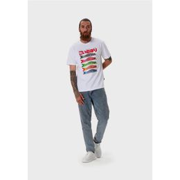T-Shirt OLDSKULL "Asian Koi", Jungen, Gr. XXL, wei&szlig;, 100% Baumwolle, bedruckt, normal, Rundhals, Shirts T-Shirt, mit coolem Print