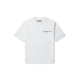 T-Shirt IRASUTO STUDIOS "Irasuto Studios CORE LOGO T-SHIRT", Jungen, Gr. L, optic wei&szlig;, 70% Polyester, 30% Baumwolle, bedruckt, oversize, Rundhals, Shirts T-Shirt