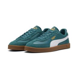 Sneaker Puma "Puma Club II Era Sneakers Erwachsene", Damen, Gr. 37,5, emerald ice wei&szlig; gr&uuml;n, Obermaterial: Kuhleder, Synthetik, Leder. Futter: Textil, Synthetik. Innensohle: Textil. Laufsohle: Gummi, Schuhe Sneaker