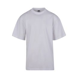T-Shirt Urban Classics "Urban Classics Herren Tall Tee", Jungen, Gr. 5XL, wei&szlig;, 100% Baumwolle, unifarben, oversize, Rundhals, Shirts T-Shirt