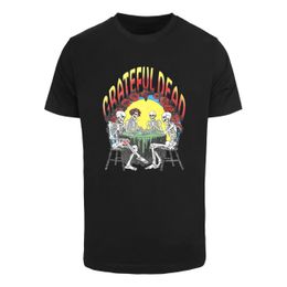 T-Shirt Merchcode "Merchcode Grateful Dead Poker Game Tee", Jungen, Gr. M, schwarz, 100% Baumwolle, bedruckt, normal, Rundhals, Shirts T-Shirt