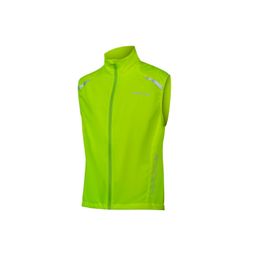 Kurzweste ENDURA "ENDURA Hardshell-Weste", Herren, Gr. L, gelb (neon gelb), Obermaterial: 100% Polyester PES., V-Ausschnitt, Westen, mit Verstellbaren Saum
