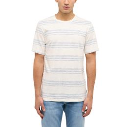 Kurzarmshirt Mustang "Herren Style Austin", Jungen, Gr. L, bunt, Jersey, 100% Baumwolle, Rundhals, Shirts