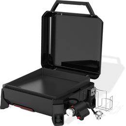 Gasgrill Weber "Slate GP43 Premium Plancha", schwarz, B:60cm H:25cm T:58cm, Grills, BxTxH: 60x58x25 cm