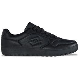 Sneaker Lotto, Damen, Gr. 36, schwarz, Synthetik, unifarben, Schuhe Sneaker, - im Lowcut-Basketballdesign