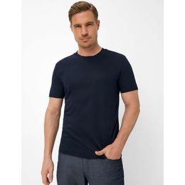 T-Shirt Brax "Style TREVOR", Jungen, Gr. L (52), navy, 50% Baumwolle, 50% Modal, Rundhals, Shirts T-Shirt