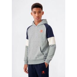 Kapuzensweatshirt Champion "SPORTWEAR HOODIE Standard Fit", Jungen, Gr. L, noxm, nny, egt, Obermaterial: 55% Baumwolle, 45% Polyester, Sweatshirts