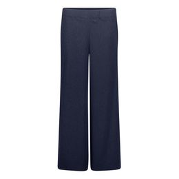 Culotte Betty Barclay "Damen mit Gummizug", Damen, Gr. 36, Normalgr&ouml;&szlig;en, dunkelblau, Jersey, Obermaterial: 99% Polyester, 1% Elasthan, gerade 3/4-L&auml;nge, Hosen Culotte