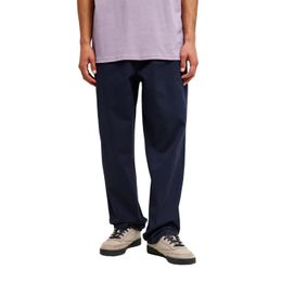 Outdoorhose Quiksilver "Taxer Regular Twill", Herren, Gr. L, blau (schwarz navy), Obermaterial: 99% Baumwolle, 1% Elasthan., Hosen Outdoorhose