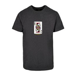 Cayler & Sons Kurzarmshirt CAYLER & SONS "Cayler & Sons Herren WL Compton Card Tee", Jungen, Gr. L, charcoal, multicolor, 100% Baumwolle, bedruckt, regular fit, Rundhals, Shirts