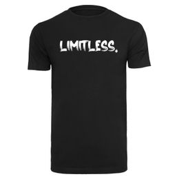 T-Shirt MisterTee "MisterTee Limitless Tee", Jungen, Gr. L, schwarz, 100% Baumwolle, bedruckt, normal, Rundhals, Shirts T-Shirt