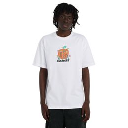 T-Shirt Element "Sound Of Nature", Jungen, Gr. L, wei&szlig; (optic wei&szlig;), Obermaterial: 100% Baumwolle., Shirts T-Shirt
