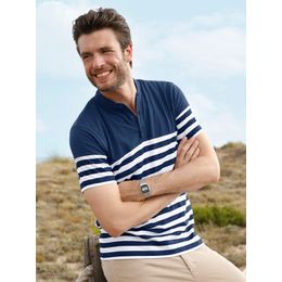 T-Shirt Catamaran "T-Shirt", Jungen, Gr. 52/54, dunkelblau, wei&szlig;, gestreift, 100% Baumwolle, gemustert, gestreift, unifarben, Rundhals, Shirts T-Shirt