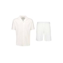 T-Shirt LINDBERGH "Zweiteiler Relaxed Fit", Jungen, Gr. L, sanftes wei&szlig;, Obermaterial: 80% Baumwolle, 20% Polyester, unifarben, l&auml;ssig geschnitten, Shirts T-Shirt