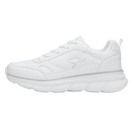 Sneaker Kangaroos "K-CR ADINA", Herren, Gr. 36, wei&szlig;, mono, Synthetik, Schuhe Sneaker, Gute D&auml;mpfung