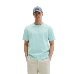 Marc O'Polo T-Shirt MARC O'POLO "aus schwerem Bio-Baumwoll-Jersey", Jungen, Gr. M, midnight moss, Obermaterial: 100% Baumwolle, unifarben, Basic, loose fit, Rundhals, Shirts T-Shirt