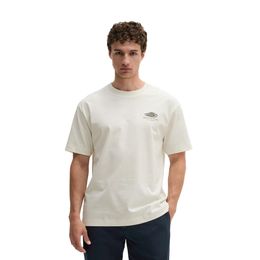 Marc O'Polo T-Shirt MARC O'POLO, Jungen, Gr. XXL, egg wei&szlig;, Jersey, Obermaterial: 100% Baumwolle, loose fit normal, Rundhals, Shirts T-Shirt, loose mit maritinem R&uuml;ckenprint