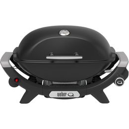 Gasgrill Weber "Q2100N", schwarz, B:76cm H:42cm T:50cm, Grills, Mit Deckelthermometer