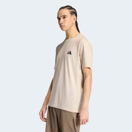 T-Shirt adidas Sportswear "M SUSHI T", Herren, Gr. L, beige (crystal linen), Obermaterial: 100% Baumwolle, Shirts T-Shirt