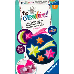 Kreativset Ravensburger "BeCreative Mini, Leuchtsterne", bunt, Kreativsets, Kinder, Kunststoff, Made in Europe