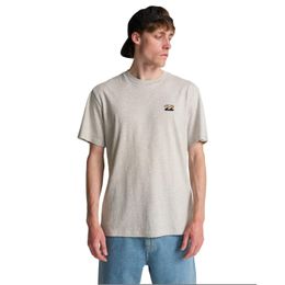T-Shirt Billabong "Icon Wave", Jungen, Gr. M, grau heather, Obermaterial: 100% Baumwolle., Shirts T-Shirt