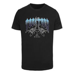 T-Shirt MisterTee "MisterTee Better Together Scorpion Tee", Jungen, Gr. L, schwarz, 100% Baumwolle, bedruckt, normal, Rundhals, Shirts T-Shirt