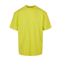 T-Shirt Urban Classics "Urban Classics Herren Tall Tee", Jungen, Gr. 4XL, gelb (electric), 100% Baumwolle, unifarben, oversize, Rundhals, Shirts T-Shirt