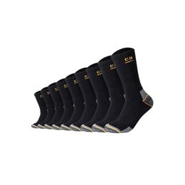 Kurzsocken Camano "Socken 9er Pack", Herren, Gr. 39-42, schwarz, Obermaterial: 74% Baumwolle CO. 23% Polyester PES. 3% Elasthan EL., Socken