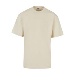 T-Shirt Urban Classics "Urban Classics Herren Tall Tee", Jungen, Gr. 4XL, beige (sandwei&szlig;), 100% Baumwolle, unifarben, oversize, Rundhals, Shirts T-Shirt