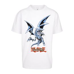 T-Shirt "Upscale by Mister Tee Herren", Jungen, Gr. S, wei&szlig;, 100% Baumwolle, UPSCALE BY MISTER TEE, unifarben, oversize, U-Boot-Ausschnitt, Shirts T-Shirt