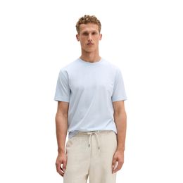 Marc O'Polo T-Shirt MARC O'POLO "aus reiner Bio-Baumwolle", Jungen, Gr. L, calm blau, Obermaterial: 100% Baumwolle, unifarben, Basic, regular fit, Rundhals, normaler Saum, Shirts T-Shirt