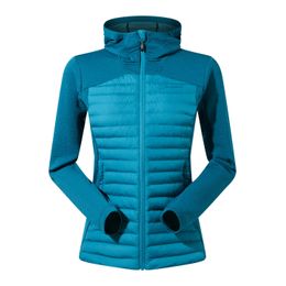 Fleecejacke Berghaus "Nula", Damen, Gr. XXL, blau (t&uuml;rkis), Obermaterial: 100% Polyester PES. Futter: 100% Polyamid PA., regular fit, ohne Ausschnitt, Jacken Fleecejacke, mit Hydroloft(R) Polyball-Isolierung