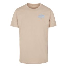 T-Shirt MisterTee "MisterTee The Pasta Lover Club Tee", Jungen, Gr. XXL, beige (sand), 100% Baumwolle, bedruckt, normal, Rundhals, Shirts T-Shirt
