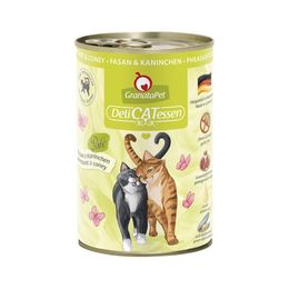 Granatapet Katze - Delicatessen Dose Fasan und Kaninchen 6x400g