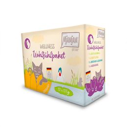 MjAMjAM Wellness Wohlf&uuml;hlpaket Huhn Katzen-Nassfutter Monoprotein 12x125g