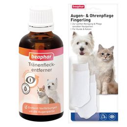 beaphar Sensitiv Tr&auml;nenfleckentferner 50ml + Fingerling GRATIS
